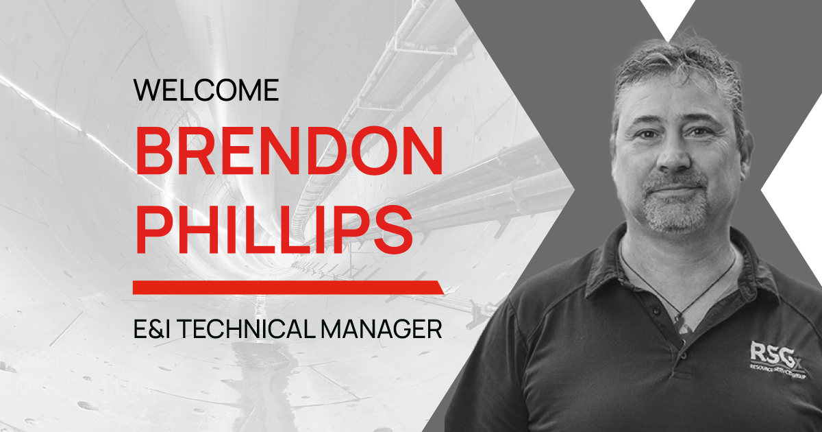 RSGx welcome Brendon Phillips as E&I Technical Manager - RSGx
