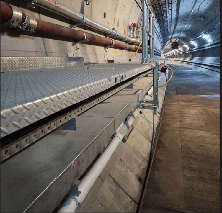 CYP Melbourne Metro Tunnel Emergency Steel Walkway - Arden to ANZAC - RSGx